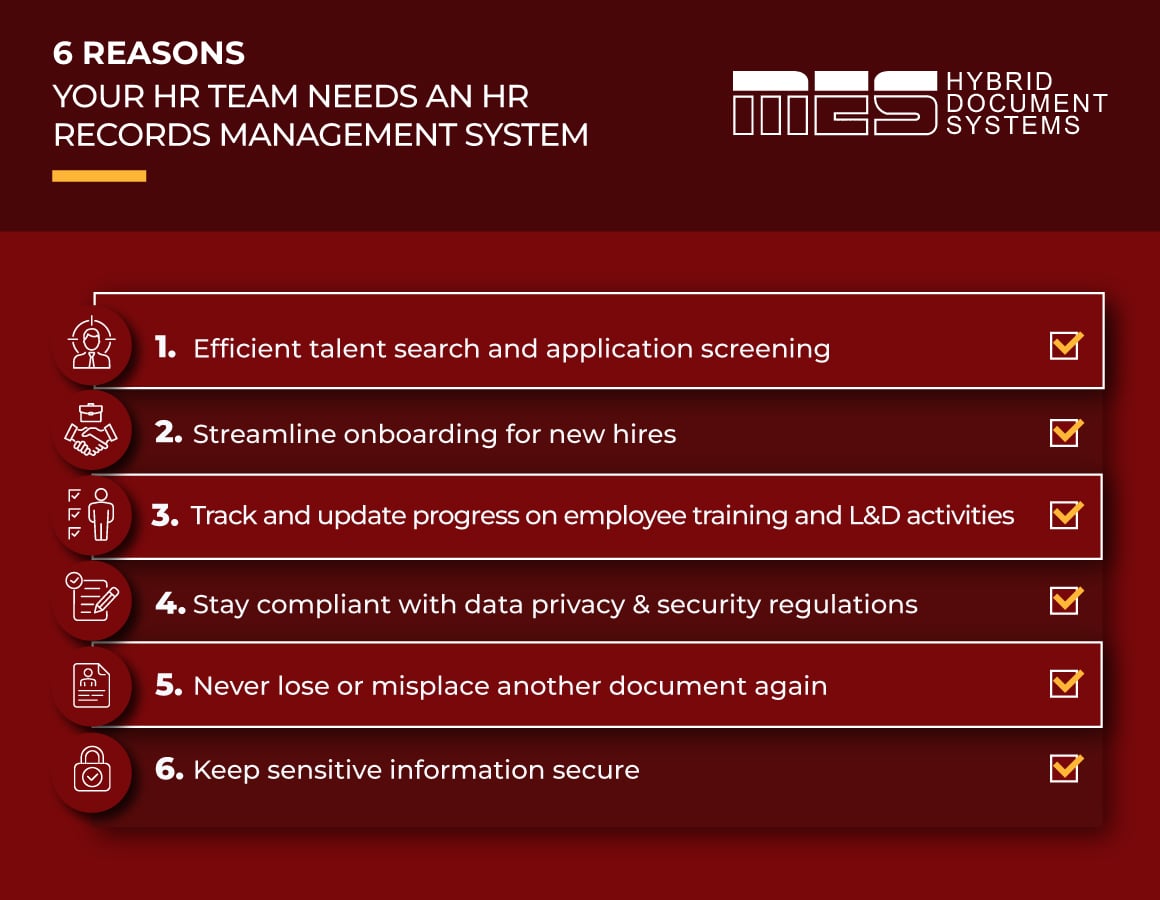 6 Reasons Why Your Company Needs an HR Records Management System